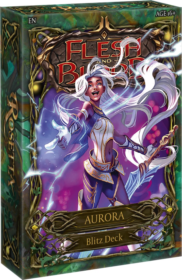 Aurora Elemental Runeblade Official Blitz Deck – FAB Starter Decks